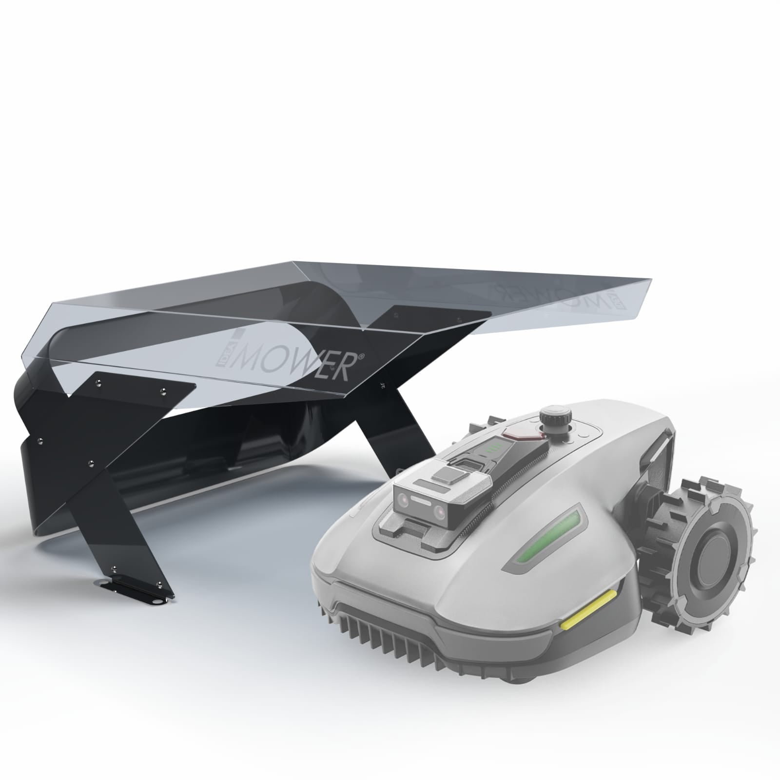 Yuka Mini 600 e Yuka Mini 800 con il Garage Mobius M di Idea Mower ...